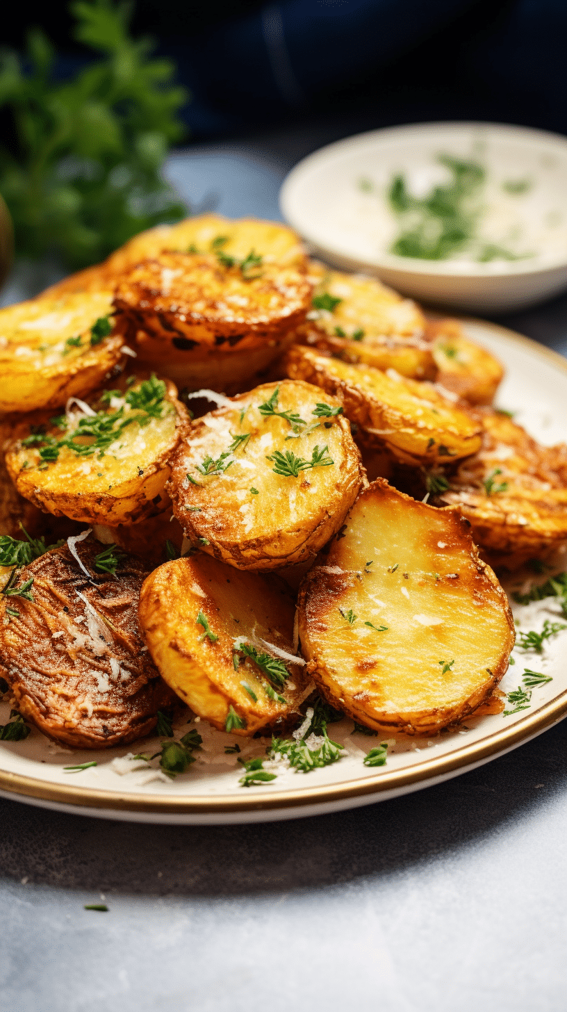 Parmesan Roast Potatoes [40 Minutes] – Chasety