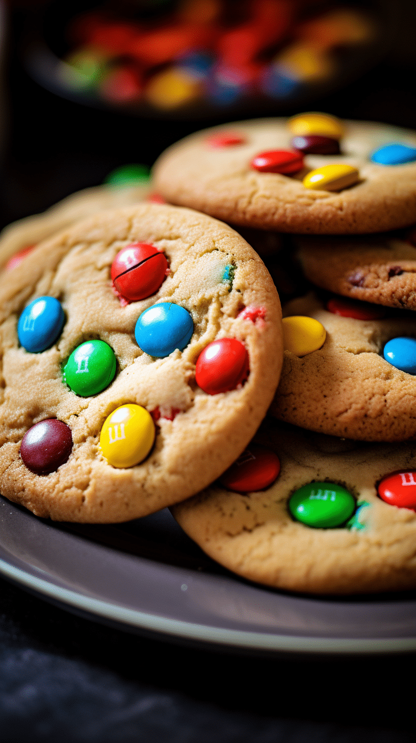 The Best M&M Sugar Cookies - Chasety
