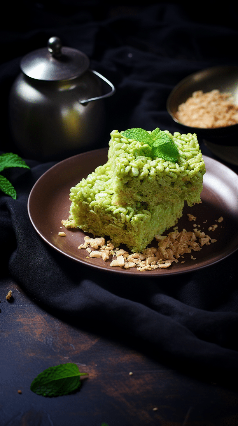 Matcha Rice Krispies [55 Minutes] - Chasety