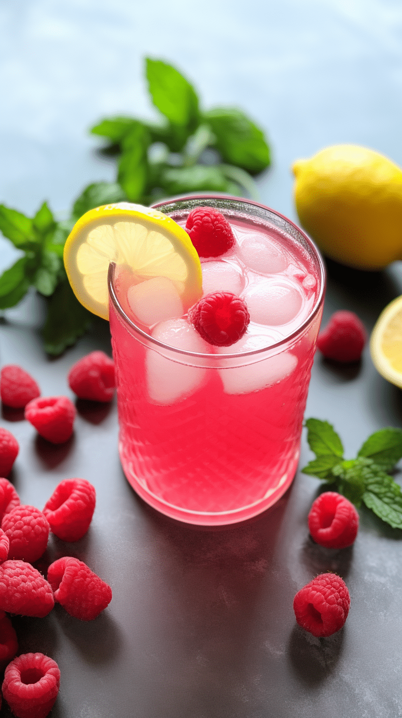 Pink Raspberry Lemonade [15 Minutes] - Chasety