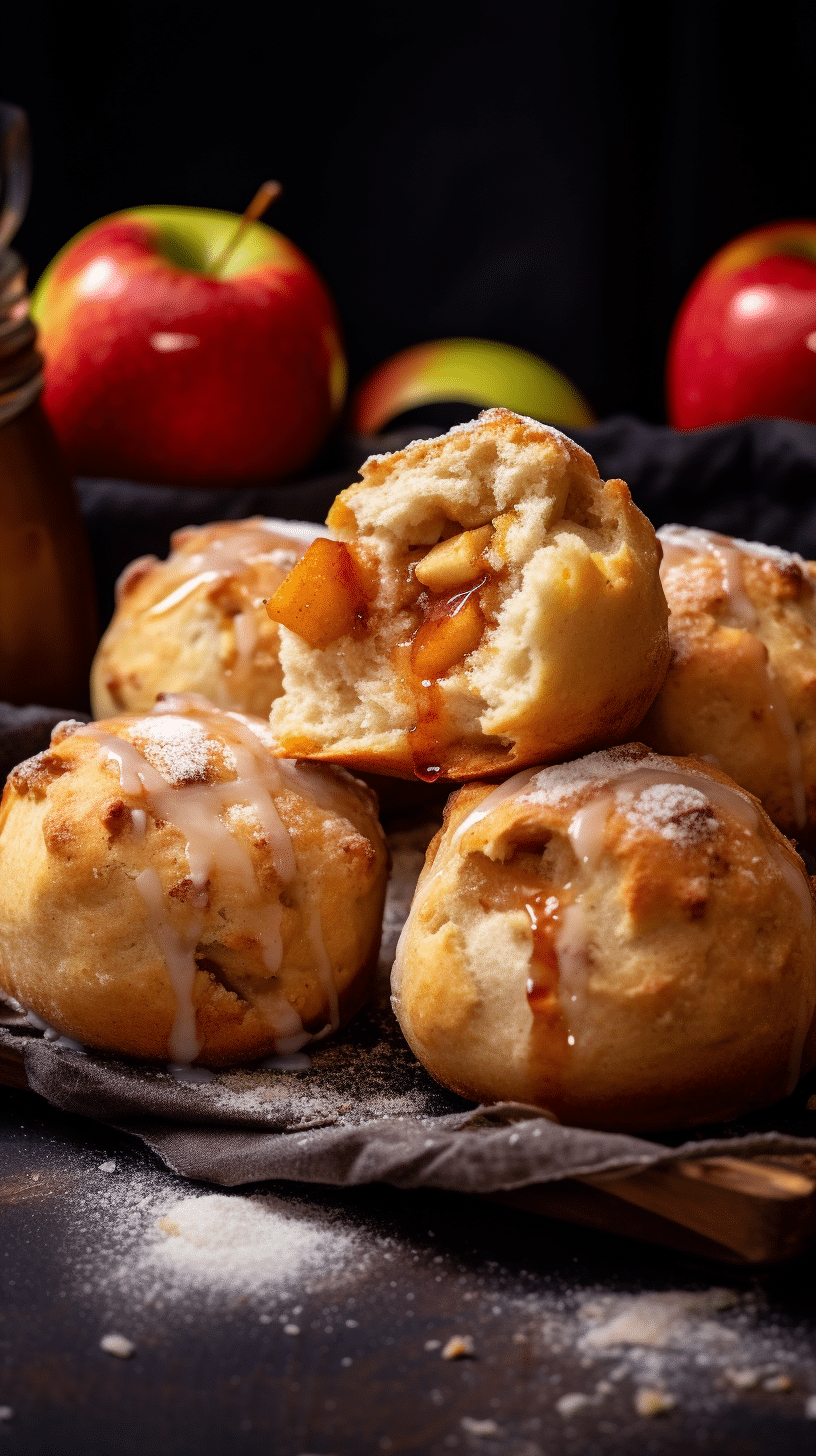 Apple Pie Bread Bombs [50 Minutes] - Chasety