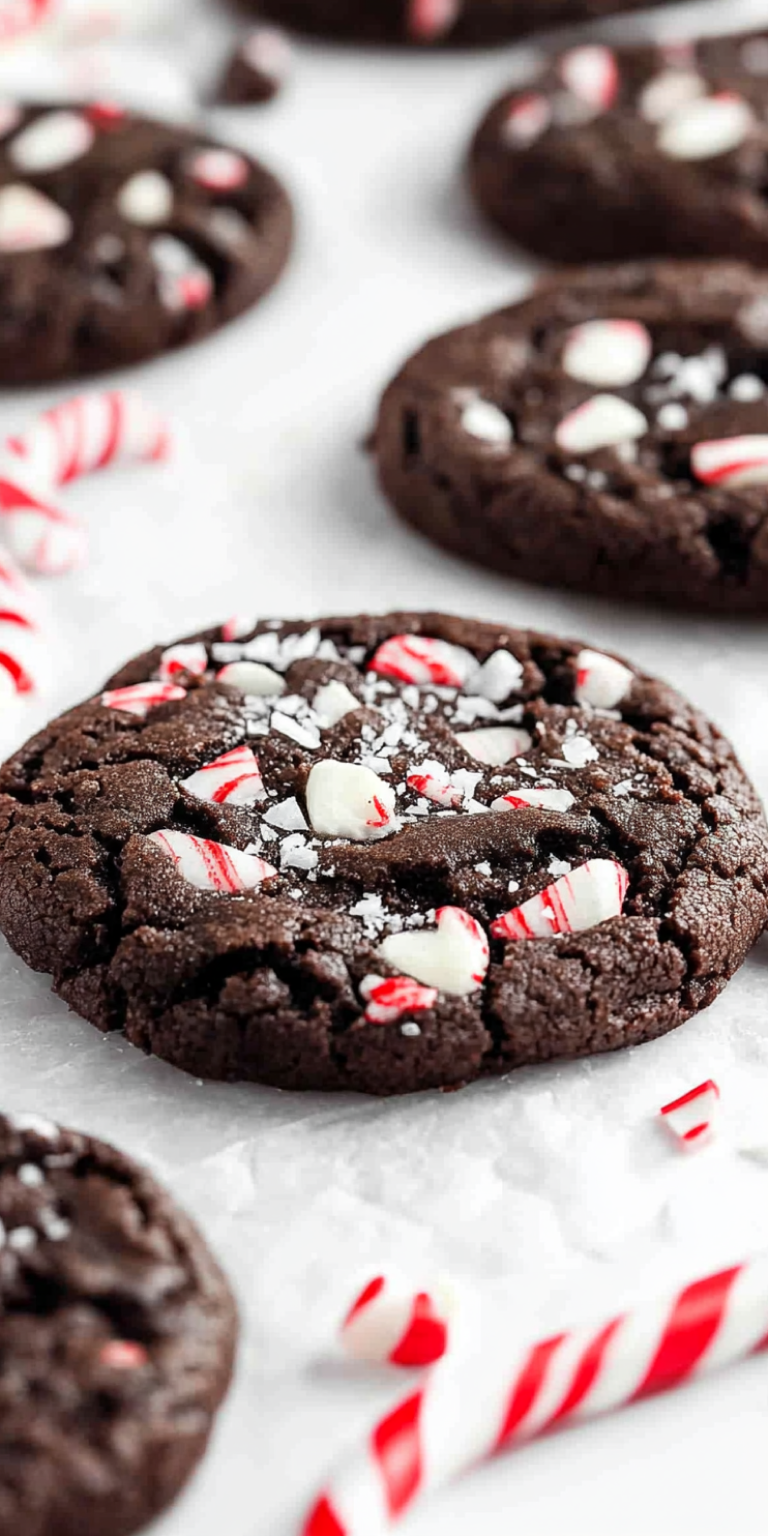Double Chocolate Peppermint Cookies [30 Minutes] - Chasety
