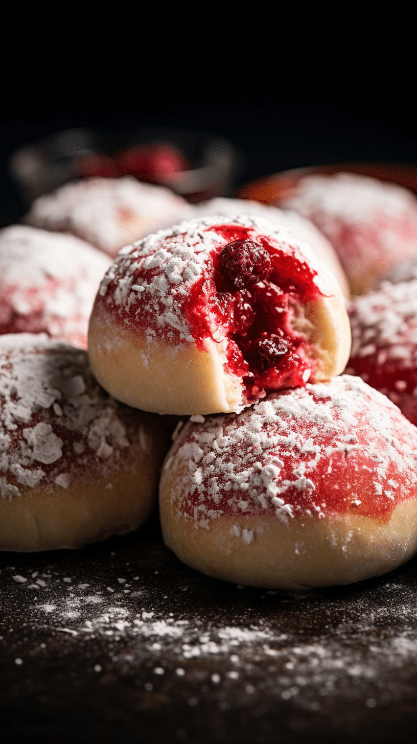 Raspberry Cream Cheese Bread Bombs [40 Minutes] – Chasety