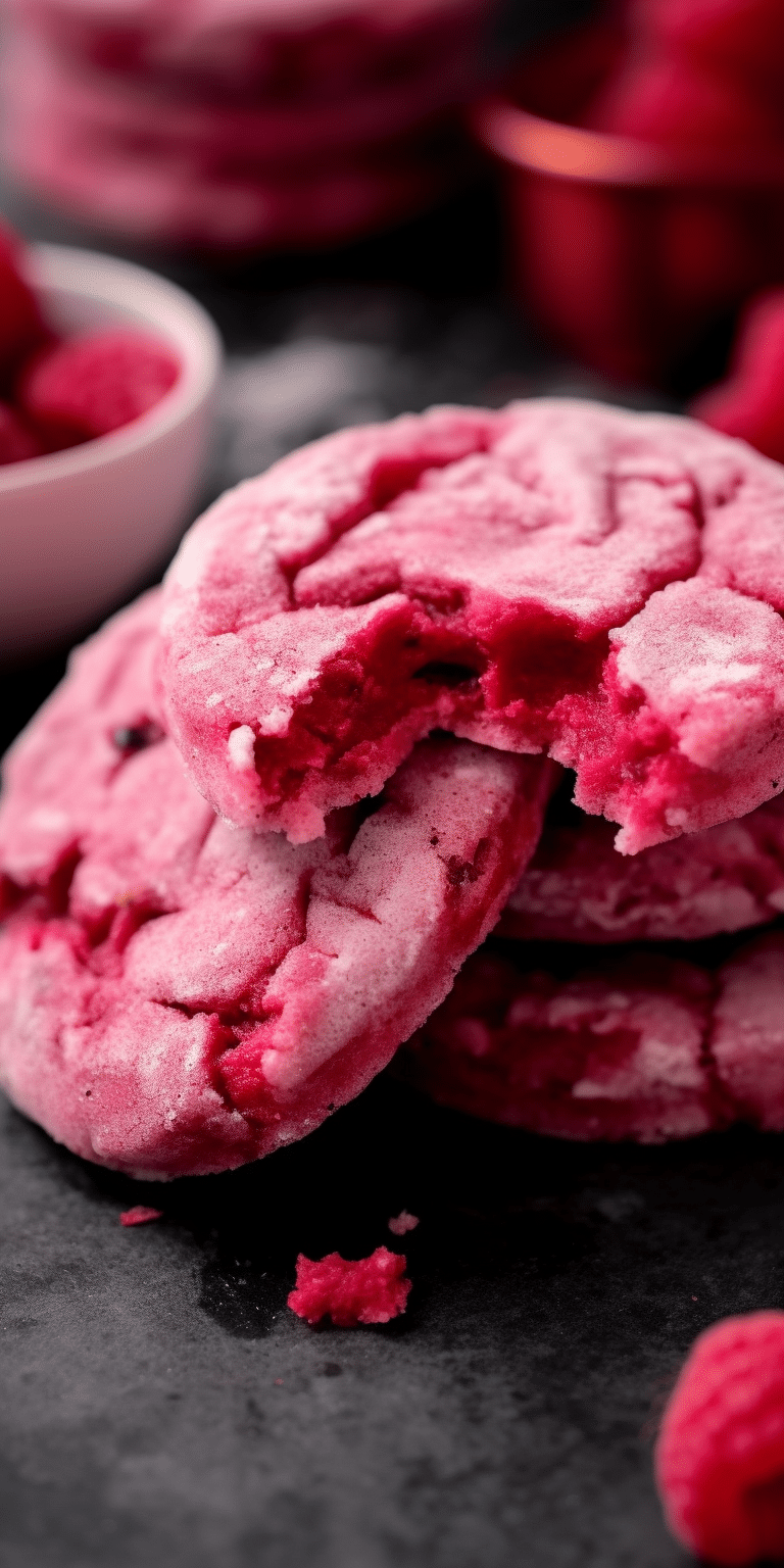 Raspberry Sugar Cookies [32 Minutes] – Chasety