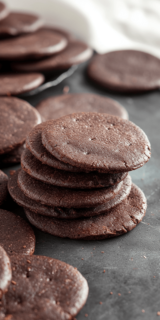 Chocolate Wafer Cookies [30 Minutes] - Chasety