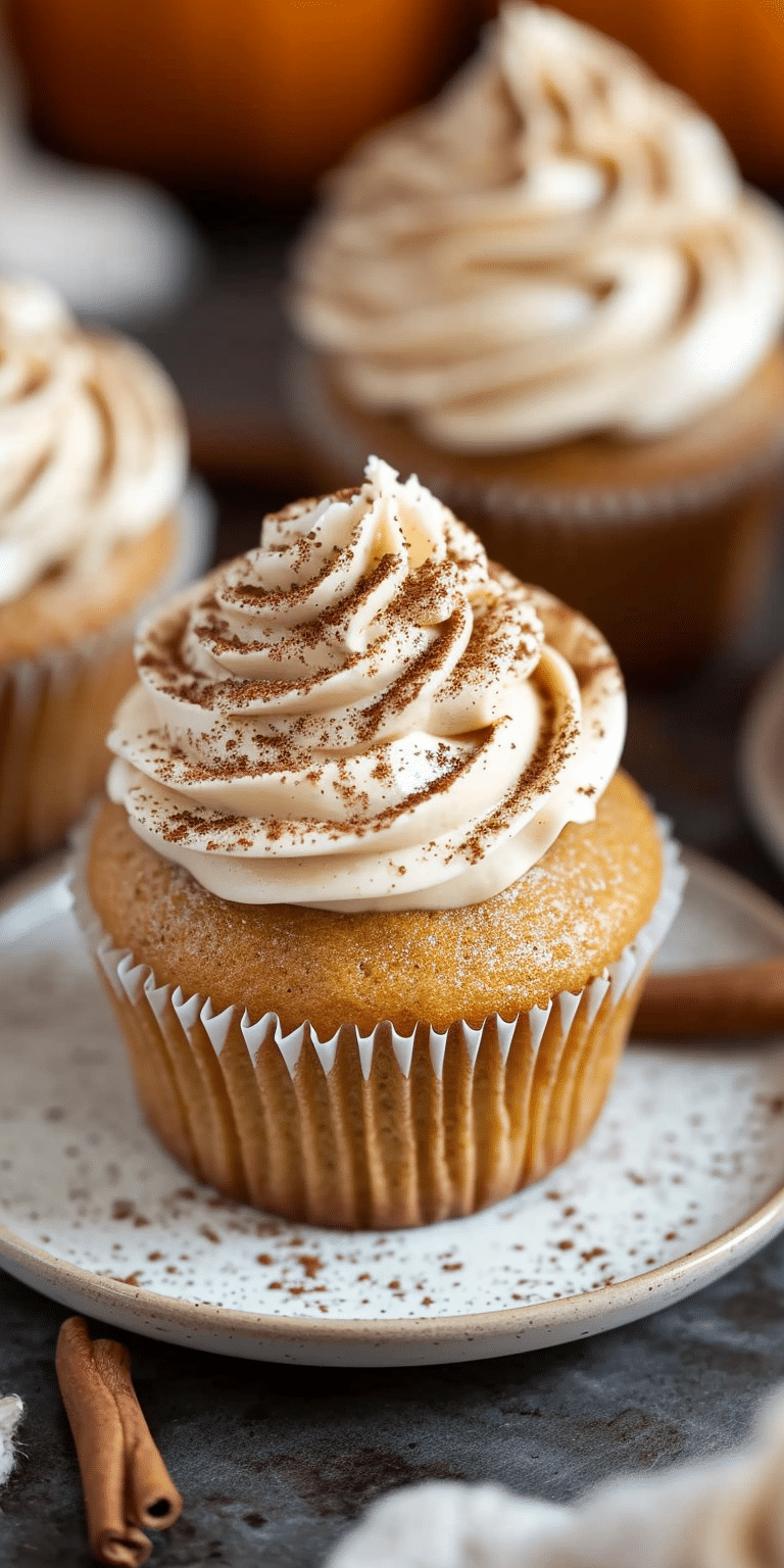 Vanilla Chai Pumpkin Spice Latte Cupcakes [50 Minutes] - Chasety