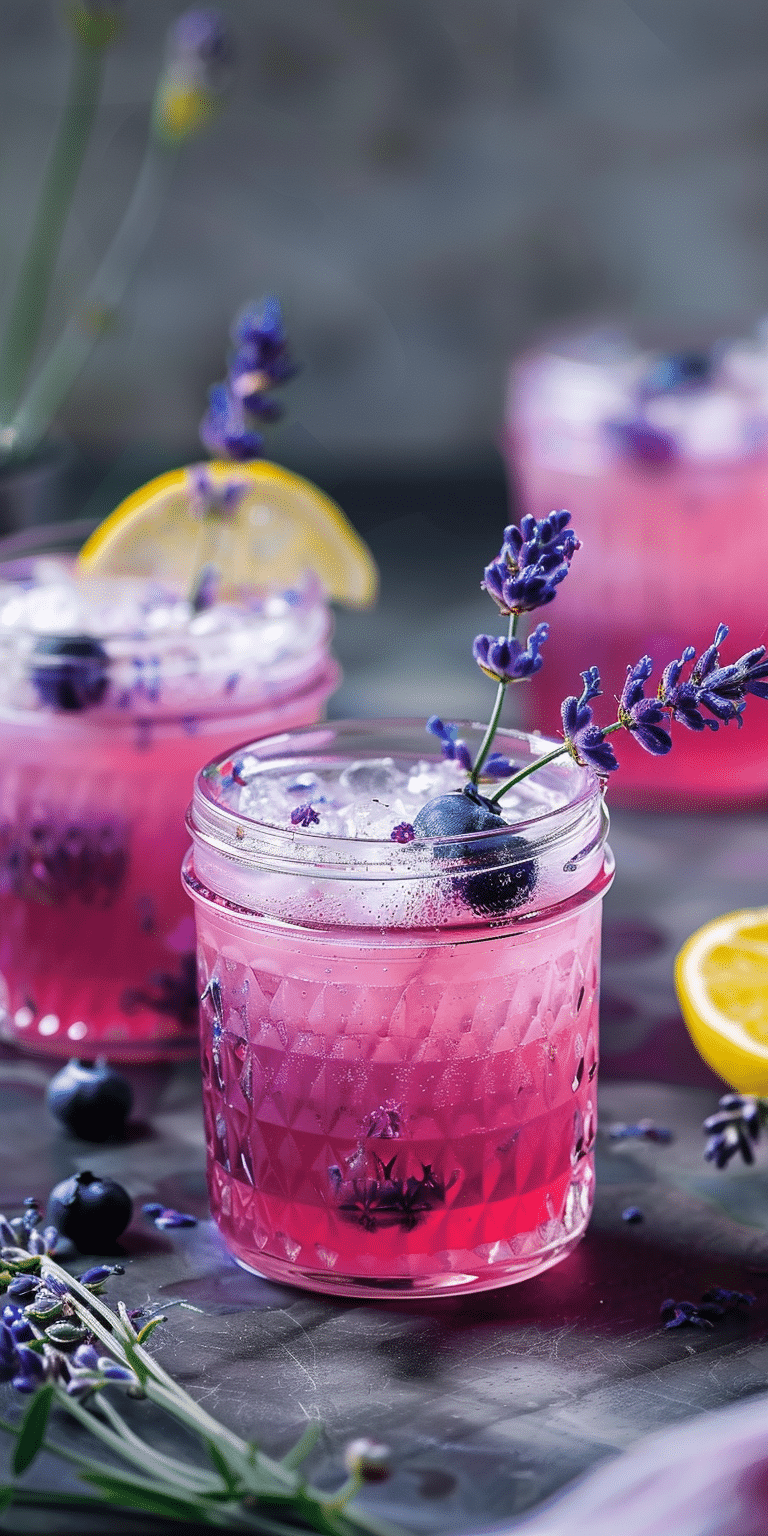 Blueberry Lavender Lemonade [15 Minutes] – Chasety