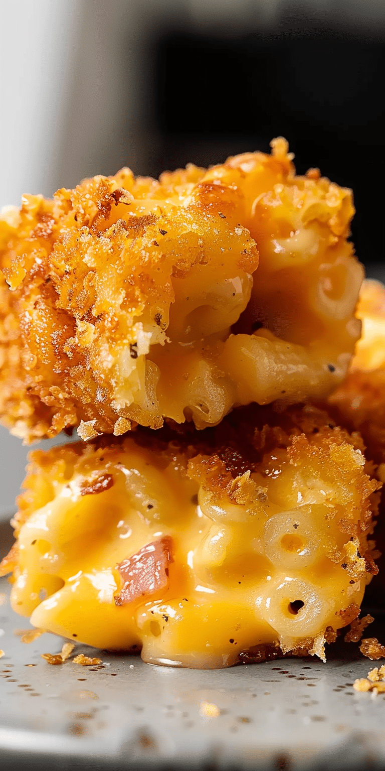 Fried Mac & Cheese Bites [90 Minutes] - Chasety