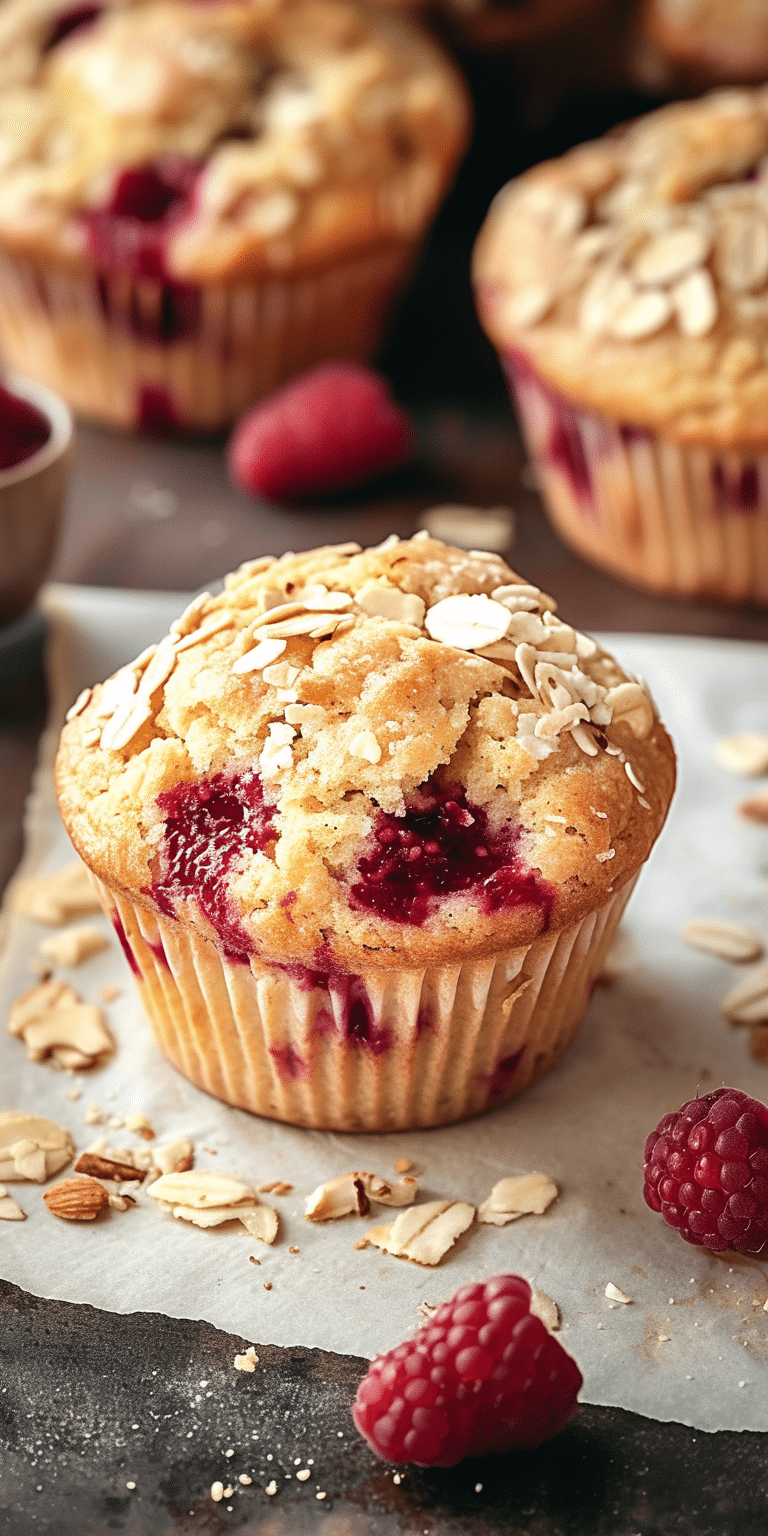 Raspberry Almond Muffins [30 Minutes] – Chasety