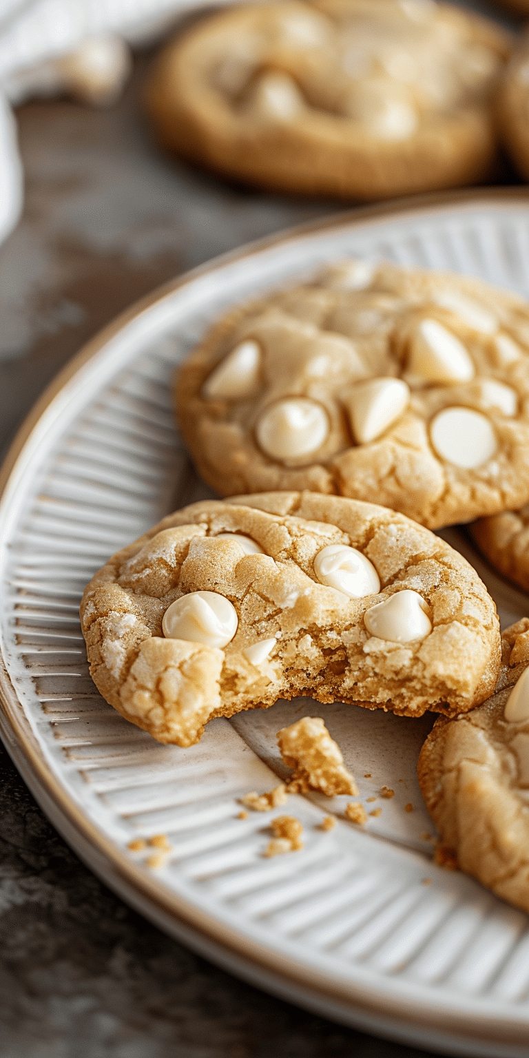 White Chocolate Chip Cookies [25 Minutes] - Chasety