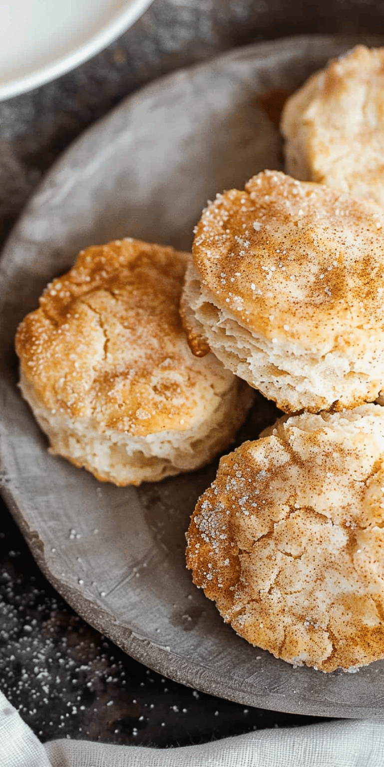 Cinnamon Sugar Biscuits [27 Minutes] - Chasety