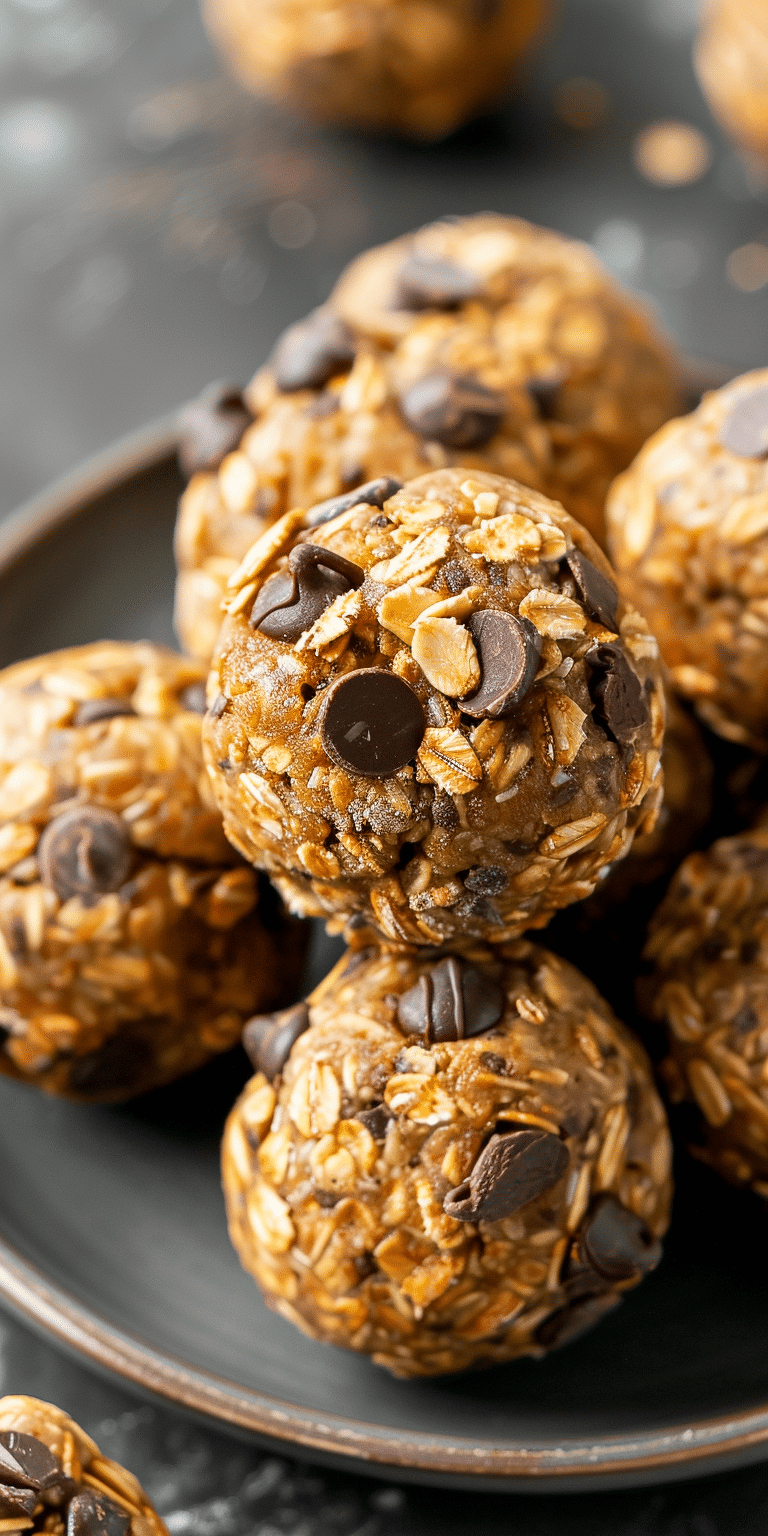 4-Ingredient Oatmeal Energy Balls [25 Minutes] - Chasety