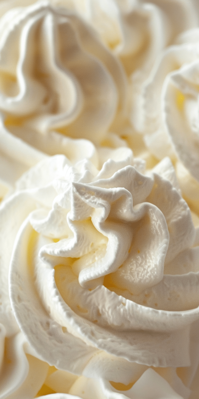 Easy Vanilla Whipped Cream - Chasety