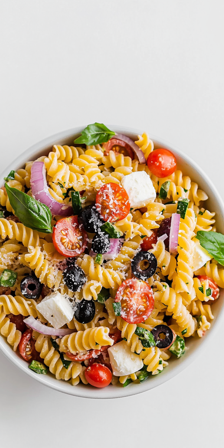 Cold Italian Pasta Salad - Chasety